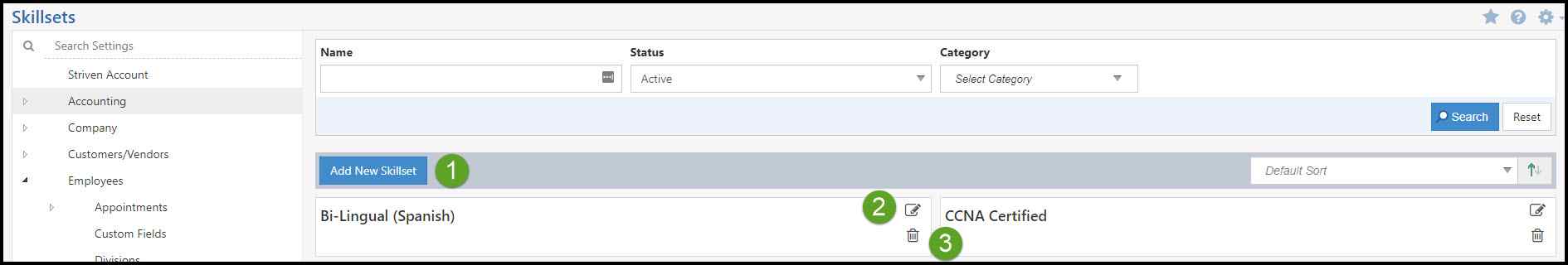 Employee Setup & Info Guide | User Documentation | Striven