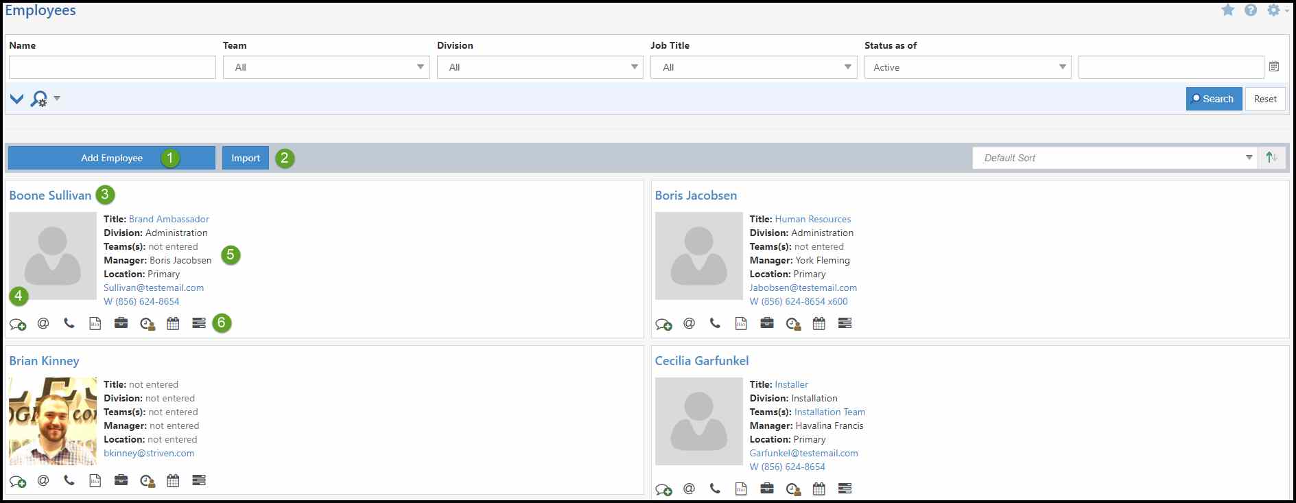 Employee Setup & Info Guide | User Documentation | Striven