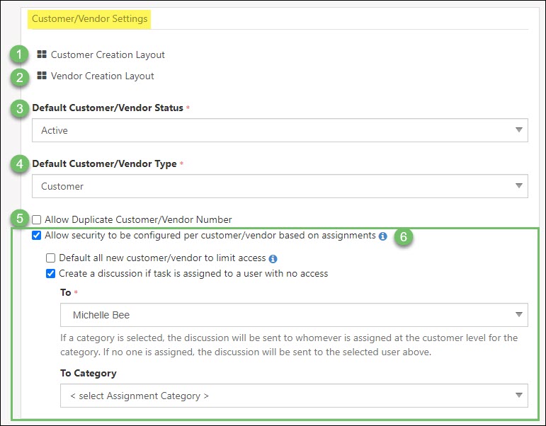 Customer and Vendor Setup Guide | User Docs | Striven