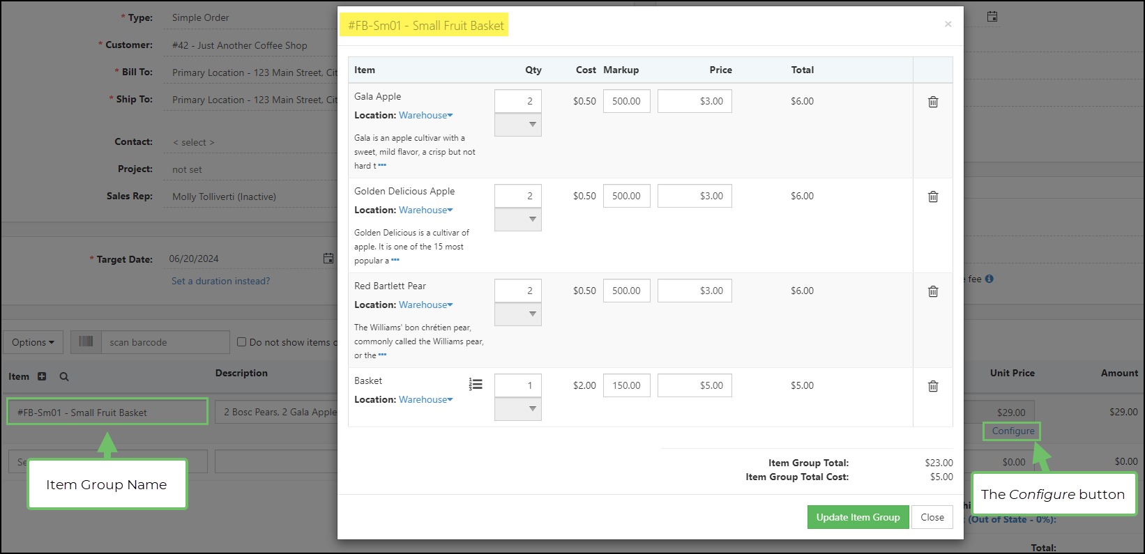 Item Management Guide | User Documentation | Striven