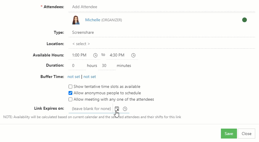 Appointments | User Documentation | Striven