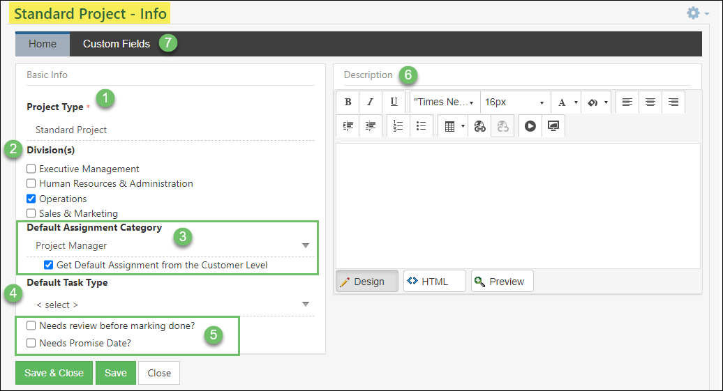 Project Management Guide | User Documentation | Striven