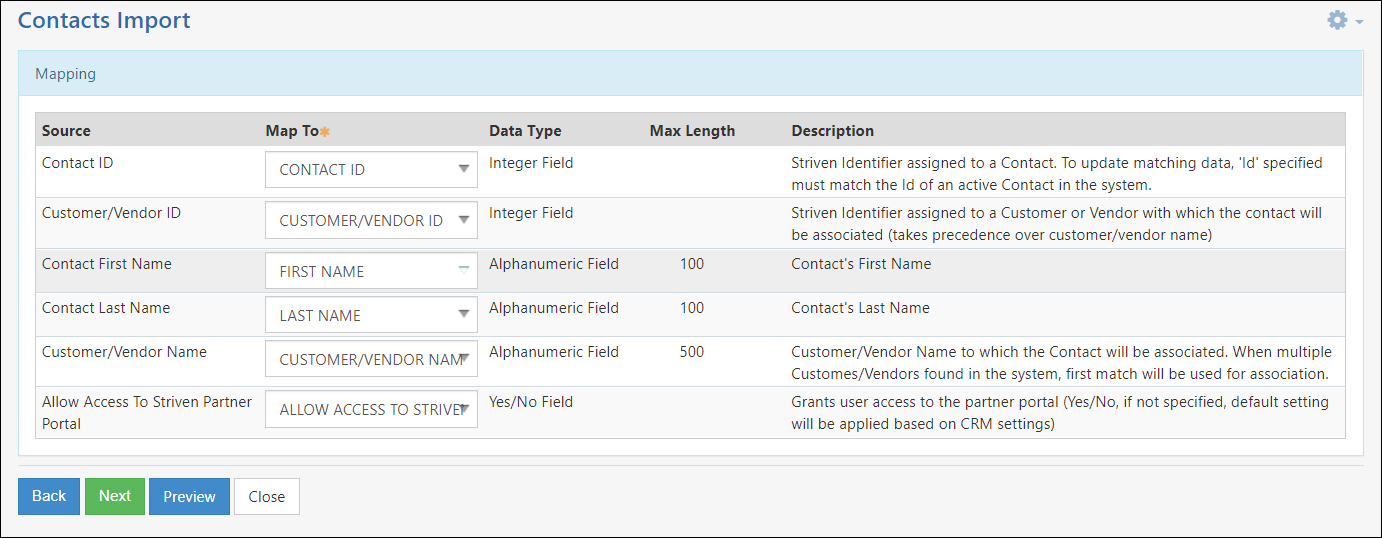 Customer/Vendor Portal | User Documentation | Striven Customer/Vendor Portal | User Documentation | Striven