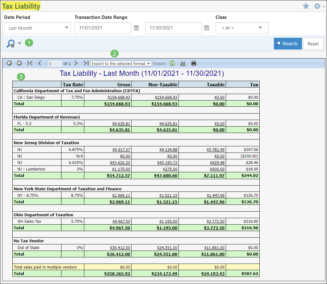 Accounting Setup and Reporting | User Docs | Striven